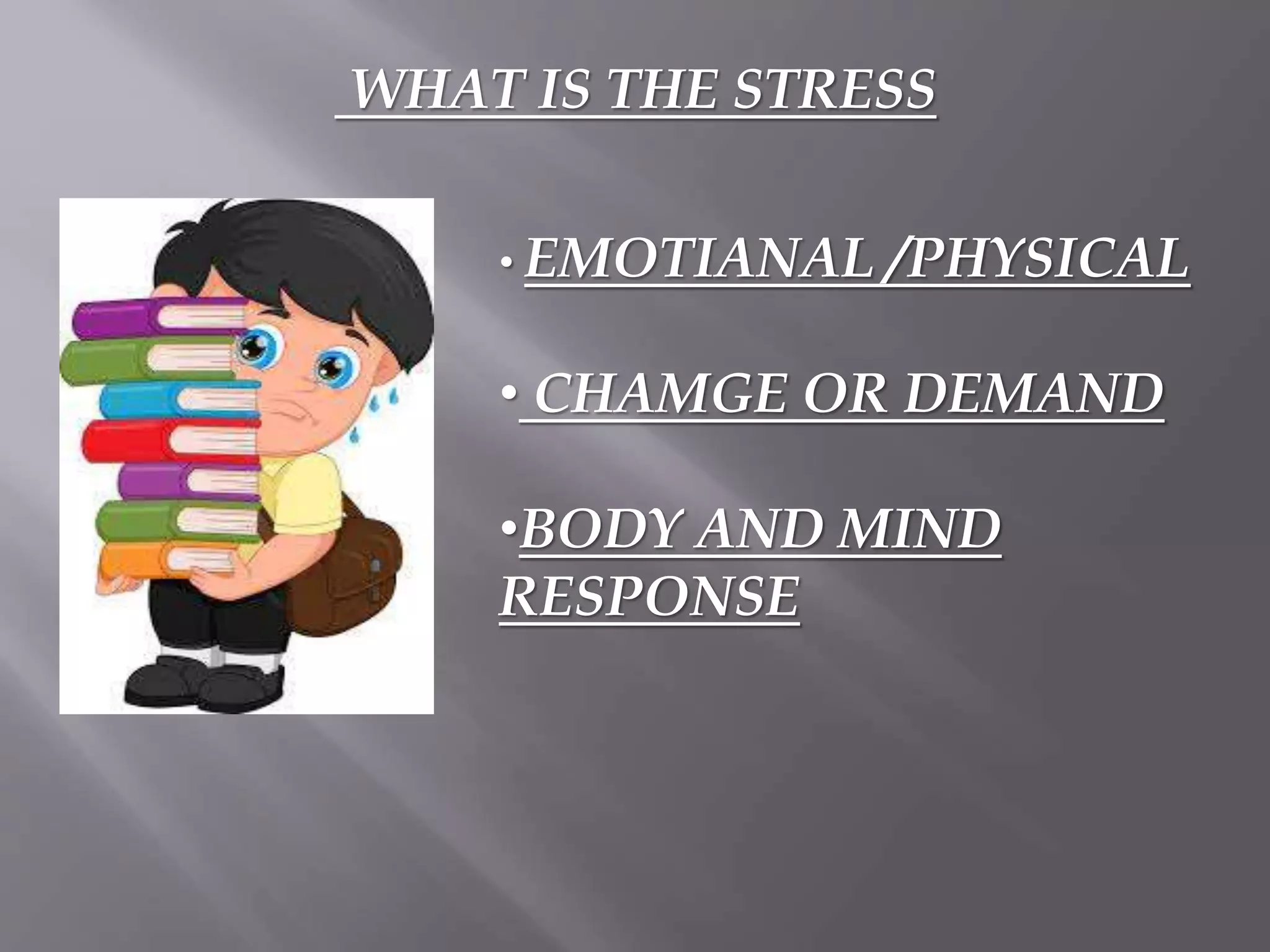 Student of bieng stress | PPT