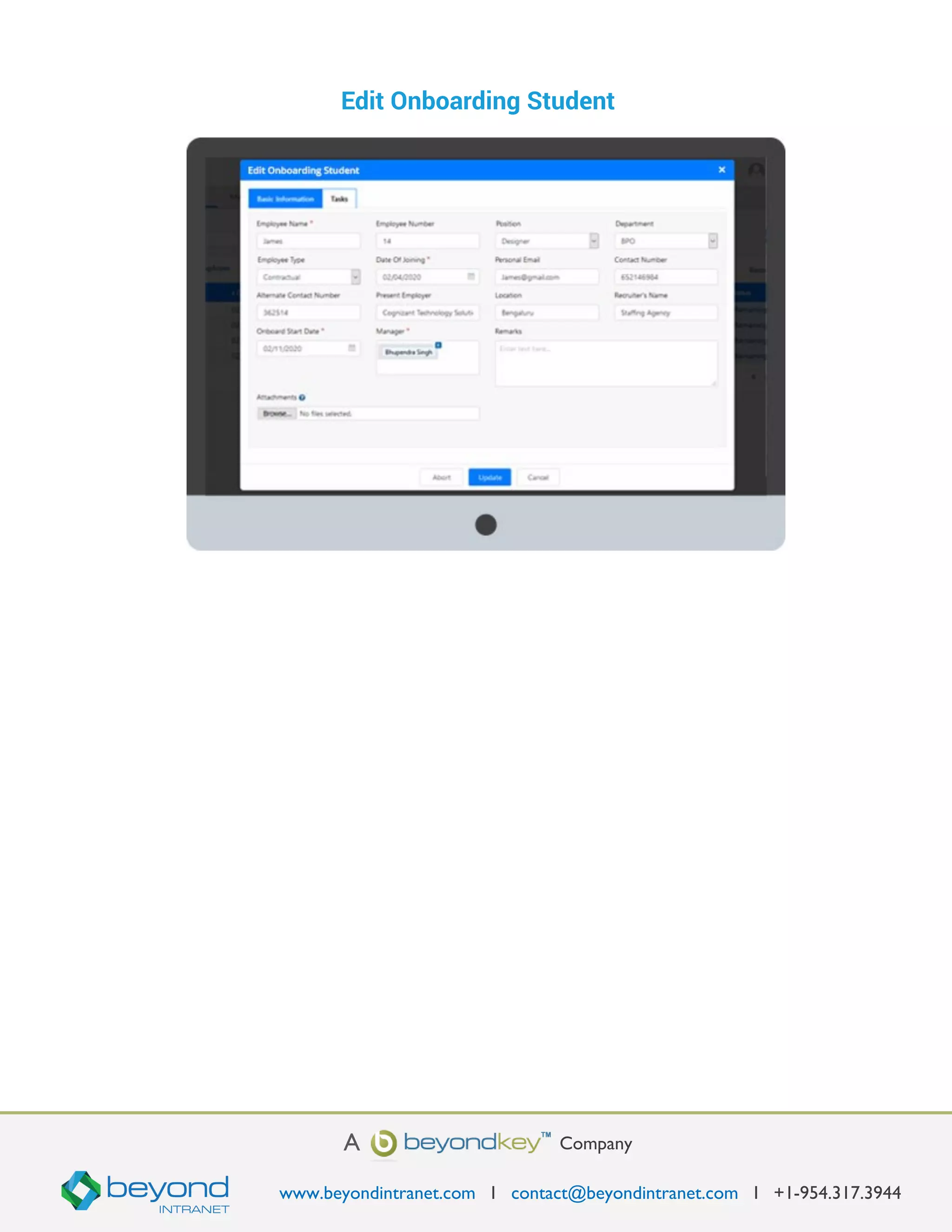 Student Onboarding Process | PDF