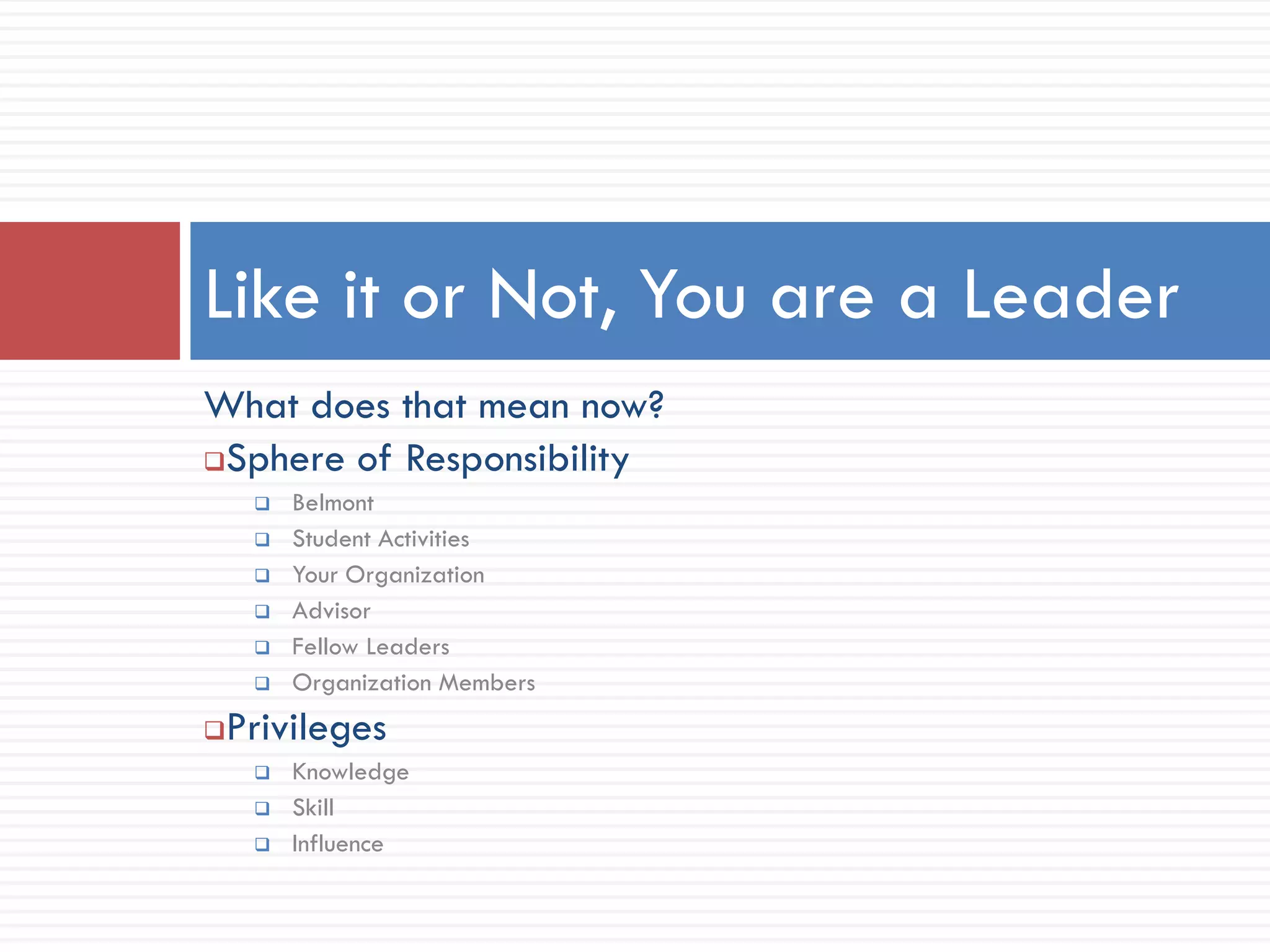 Student organization president and vice president training | PDF