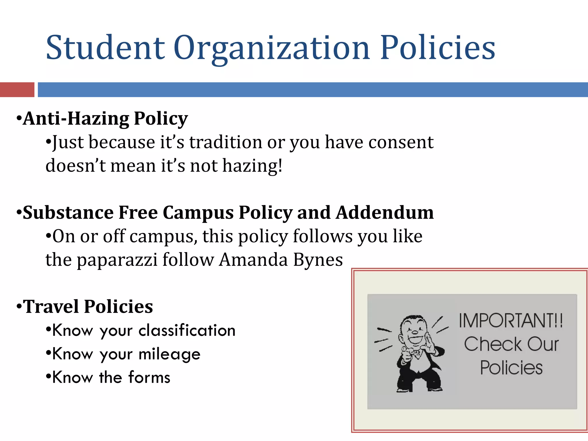 Student organization president and vice president training | PDF