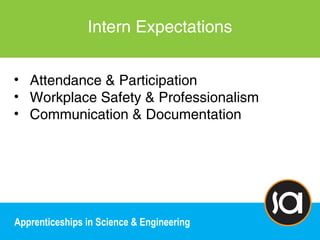 ASE Intern Orientation | PPT