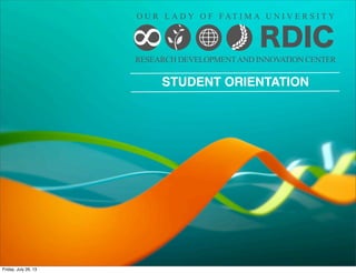 Student orient copy | PDF