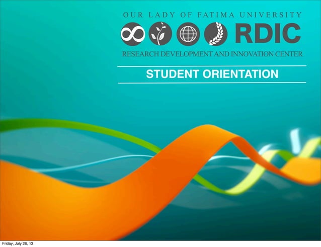 IMRAD FORMAT FOR OLFU STUDENTS orient copy | PDF