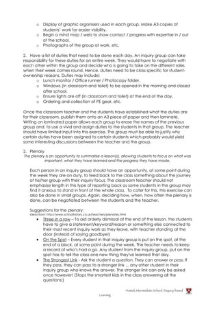 Student Ownership | DOC