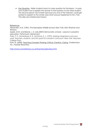 Student Ownership | DOC