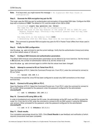 Student packet tracer manual v1.1 | PDF