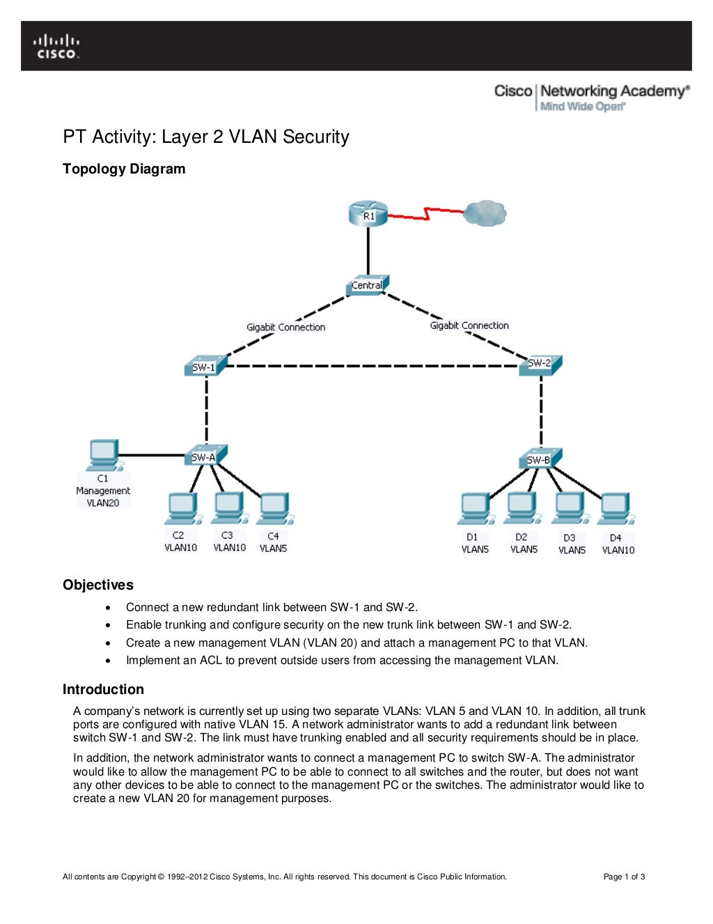 Student packet tracer manual v1.1