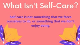 Student parent support self care | PPT