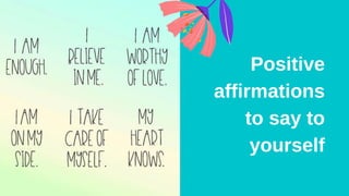 Student parent support self care | PPT