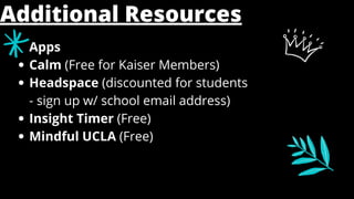 Student parent support self care | PPT