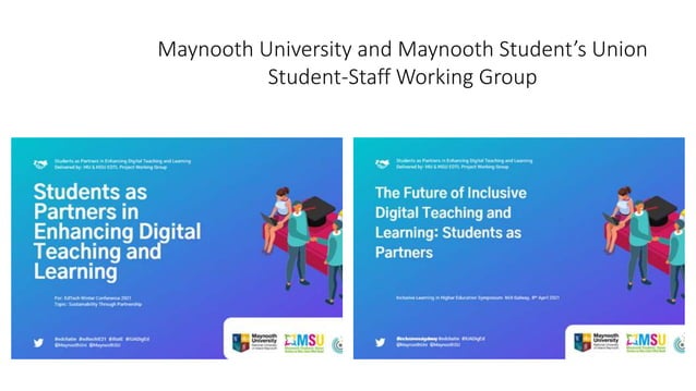 Student partnership in enhancing digital teaching and learning | PPTX ...