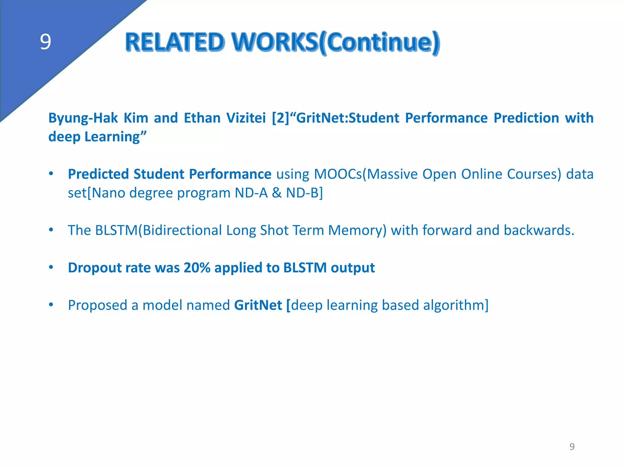 Student performance prediction batch 15 cse DUET.AC.BD