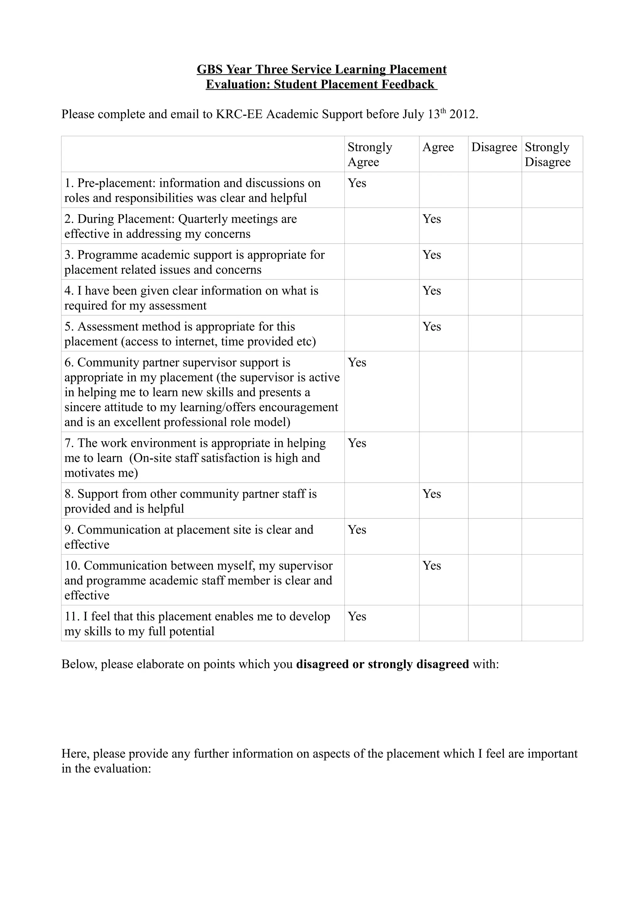 Student placement feedback_document | DOC