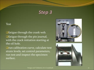 Design of an Engine Crankshaft | PPT