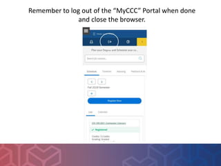 Student Planning - Schedule on Cell Phone | PPT
