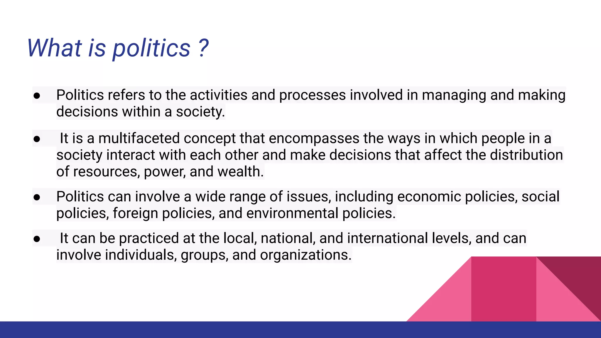 STUDENT POLITICS .PPT