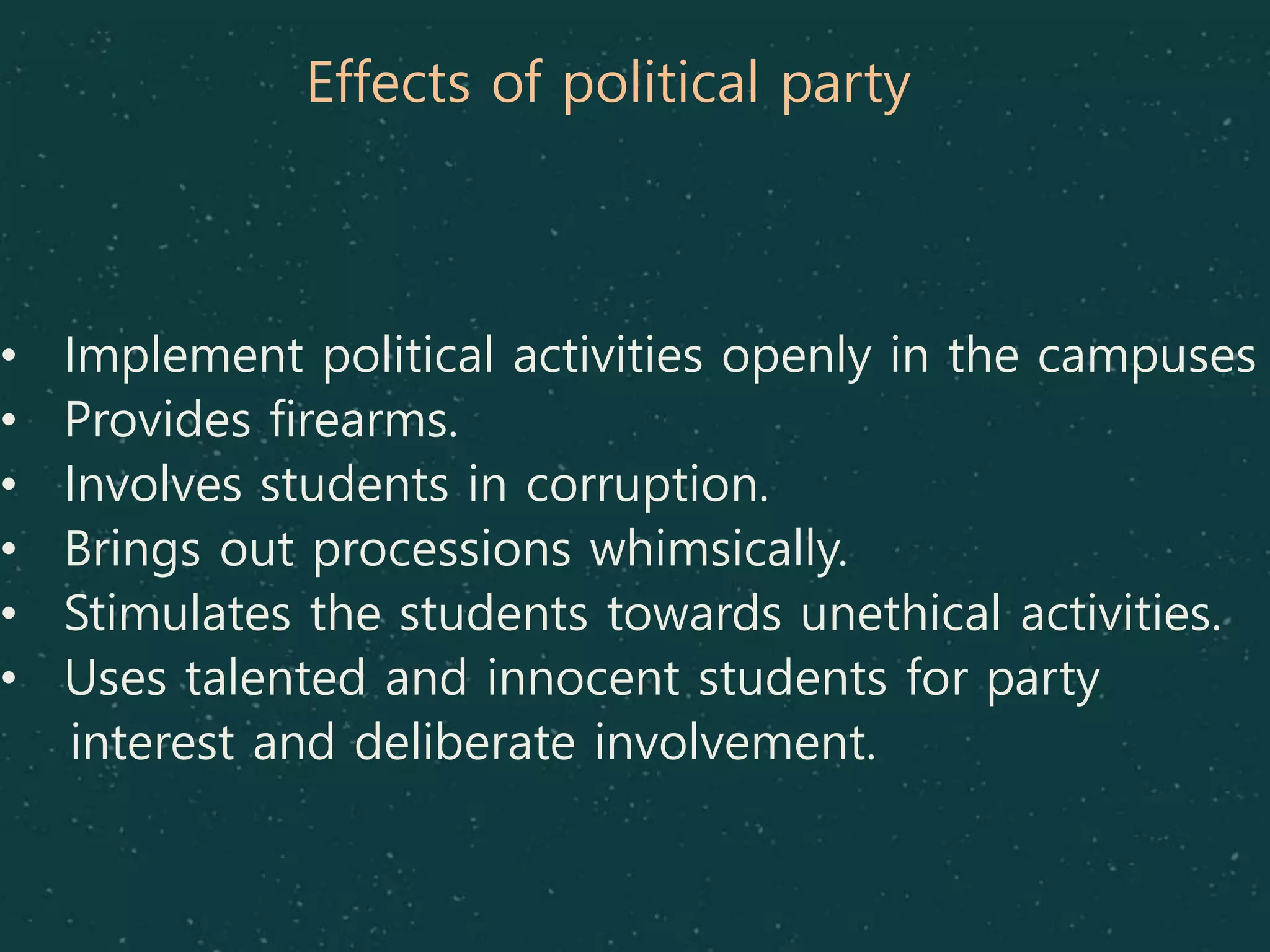 Student politics | PPT