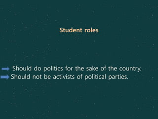 Student politics | PPT
