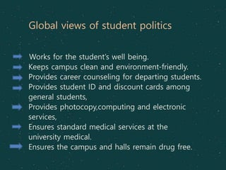 Student politics | PPT