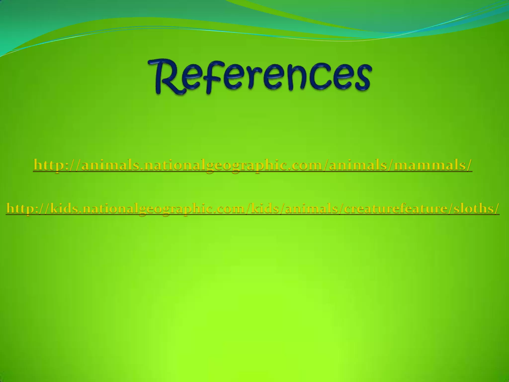 Student powerpoint my rainforest animal presentation 1 | PPTX