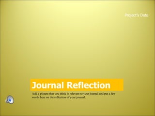 Enrichment Portfolios Template | PPT