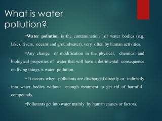student ppt water pollution for education.ppt