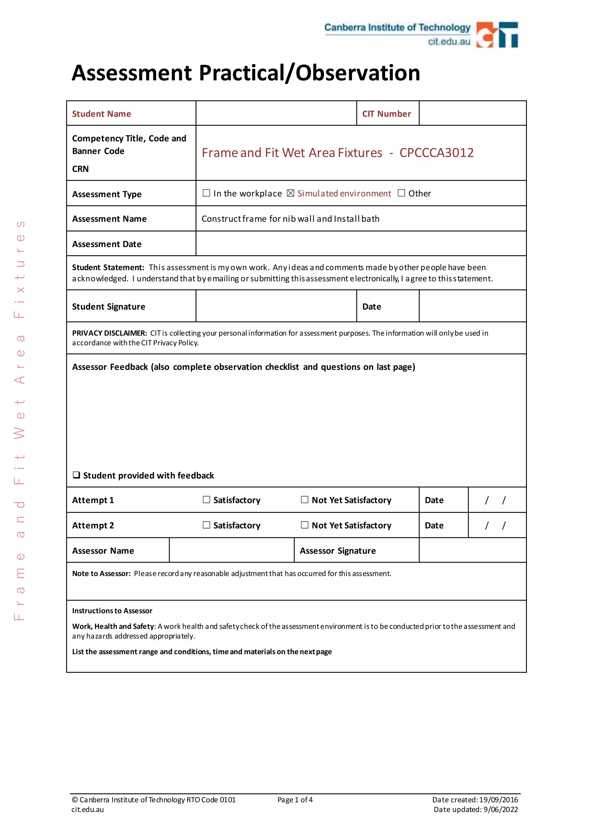Student Practical Assessment_Frame & Fit Wet Areas.docx