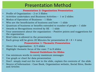 Student presentation | PPT