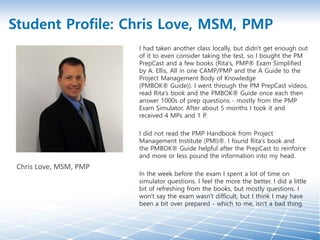 The PM PrepCast Student Profiles | PDF