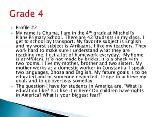 Student Profiles | PPT