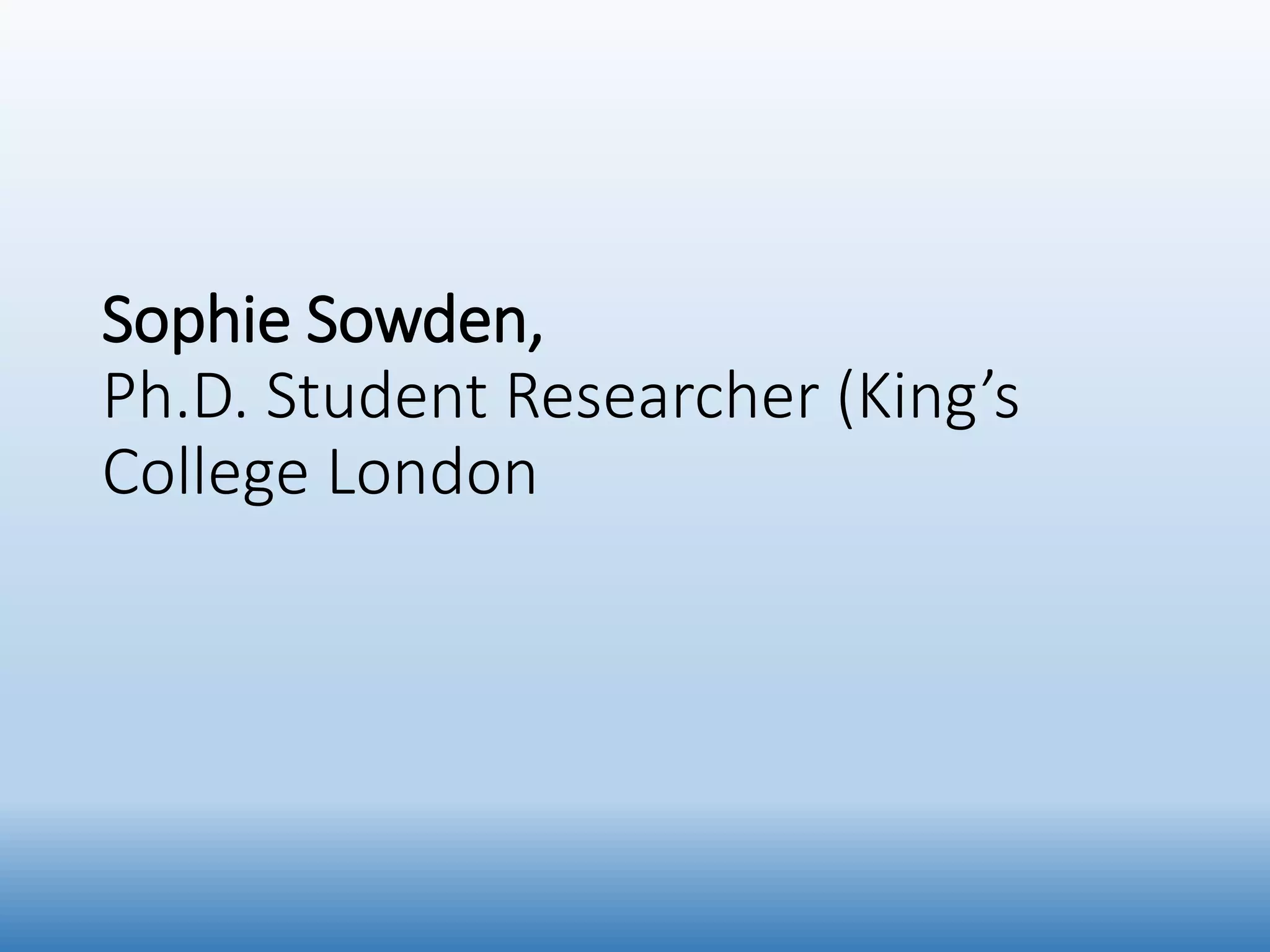 Student profiles powerpoint | PPT