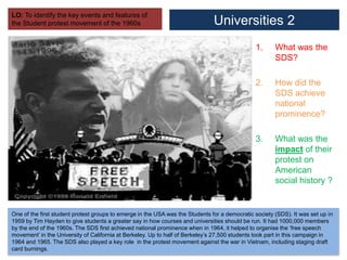 Student Protest Movement - Part 2 | PPTX