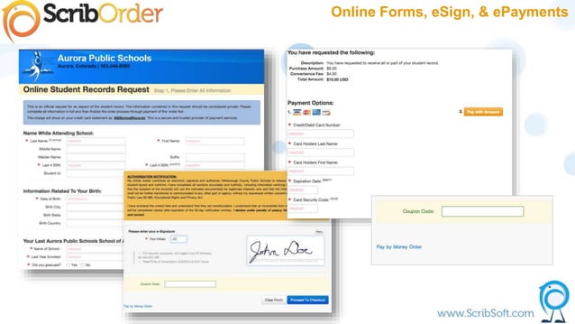 ScribOrder: Student Records Request Made Simple | PPTX