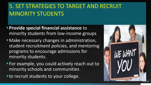 STUDENT RECRUITMENT PROCESS.pptx | College Planning | College Education