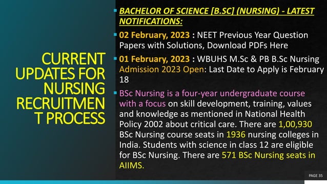 STUDENT RECRUITMENT PROCESS.pptx | College Planning | College Education