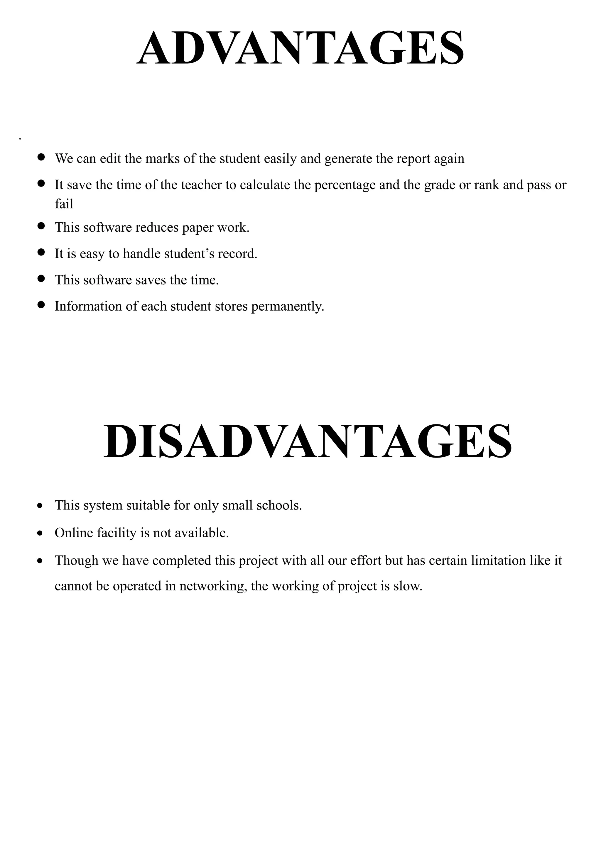 STUDENT REPORT CARD GENERATE SYSTEM | DOC
