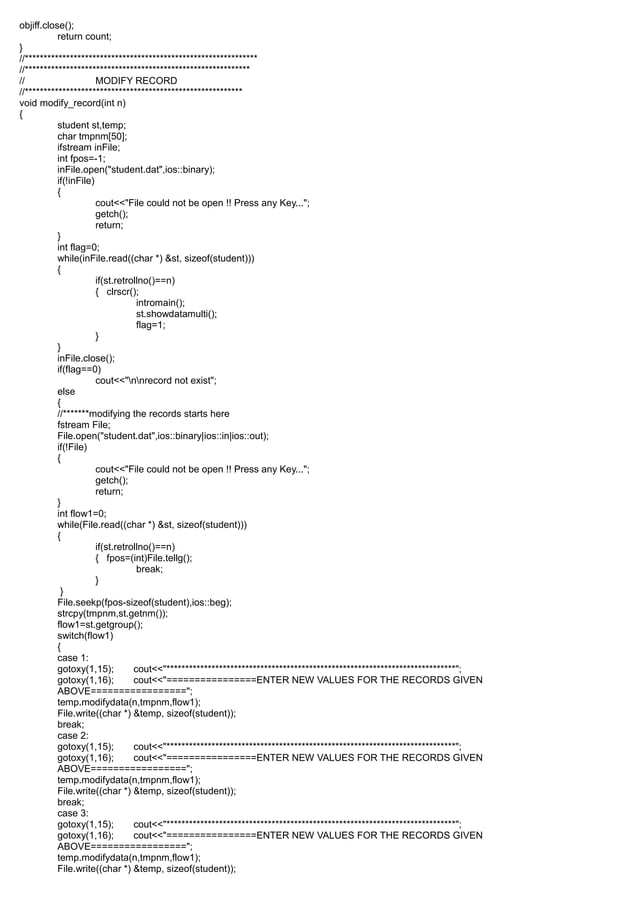 STUDENT REPORT CARD GENERATE SYSTEM | DOC | Programming Languages ...