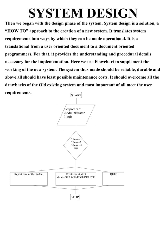 STUDENT REPORT CARD GENERATE SYSTEM | DOC | Programming Languages | Computing