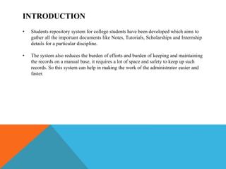 Student repository System.pptx
