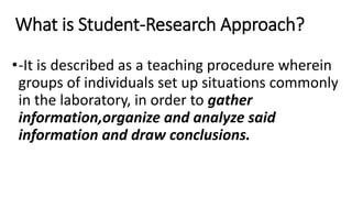 Student research | PPT