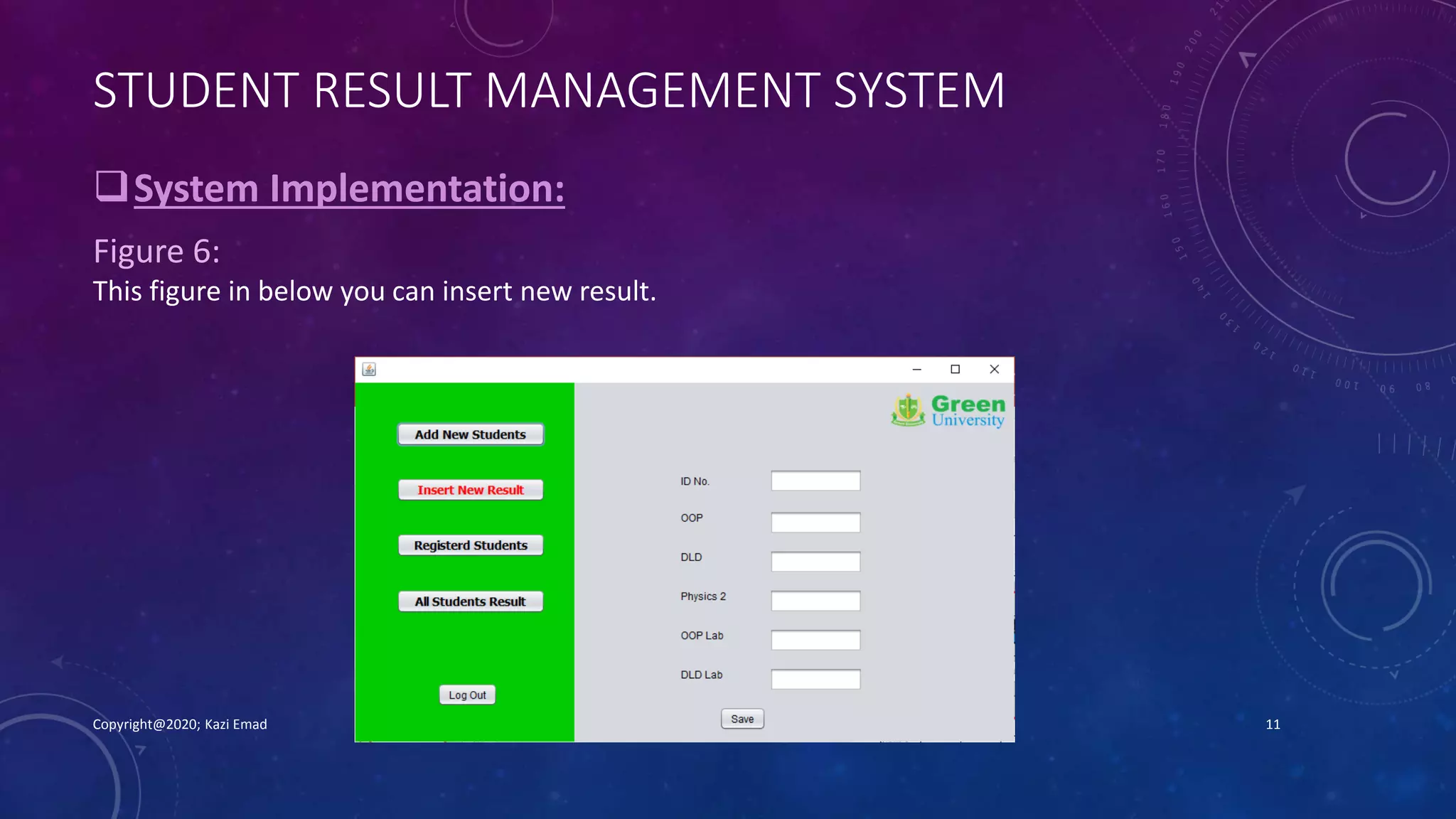 Student result management system | PPTX | Databases | Computer Software and Applications