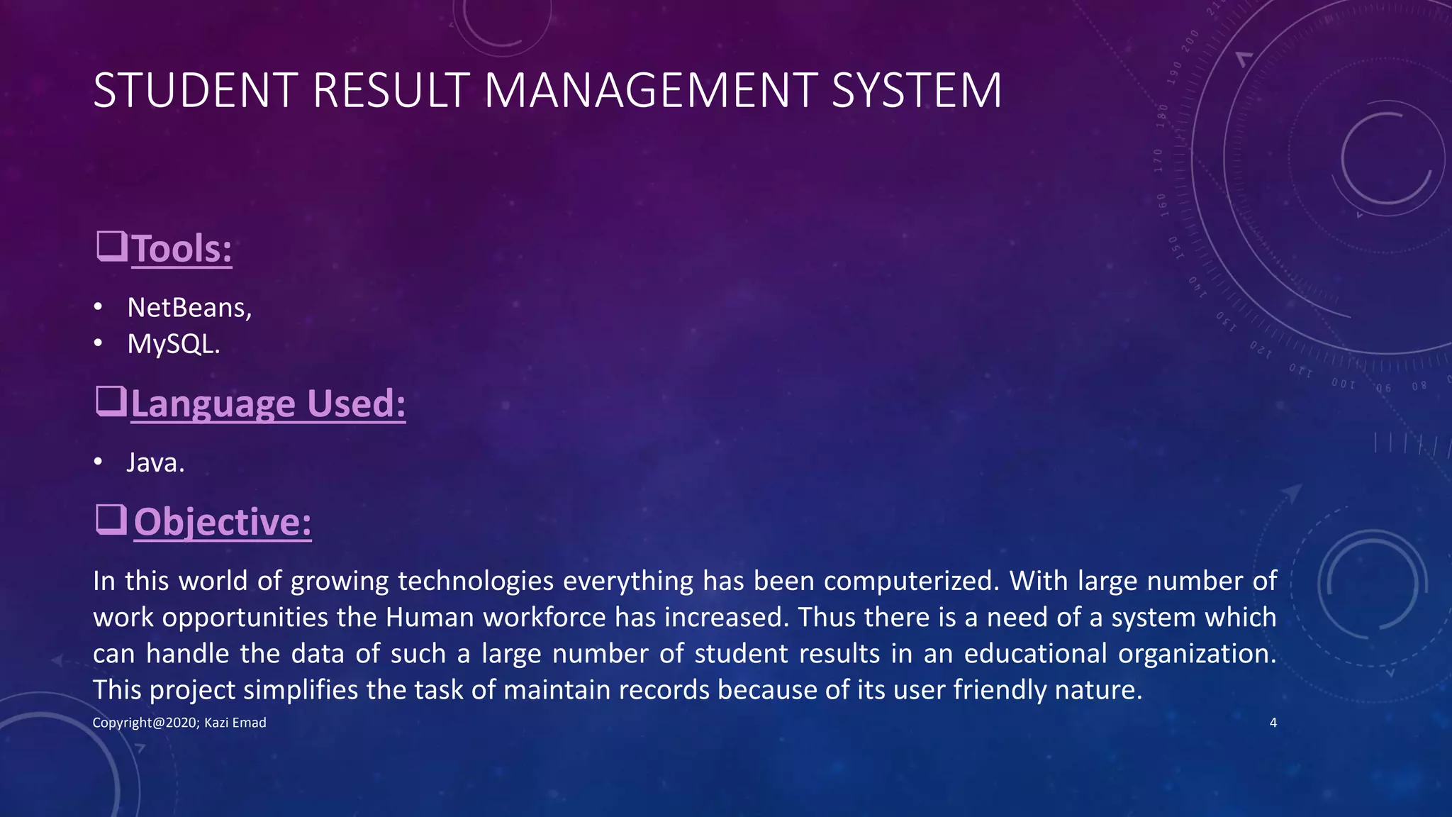 Student result management system | PPTX | Databases | Computer Software ...