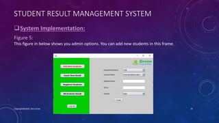 Student result management system | PPT