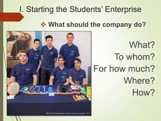 Students enterprise | PPT