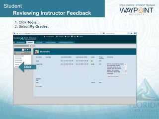Students reviewing instructor feedback | PPT