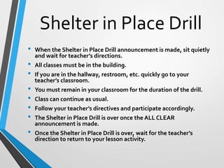 Students safety preparedness power point+ | PPT