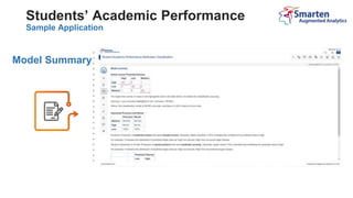 Students' Academic Performance Predictive Analytics Use Case – Smarten ...