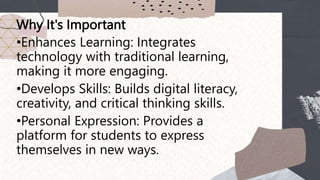 Student Sample Projects Using Open-Ended Tools.pptx | Desktop ...