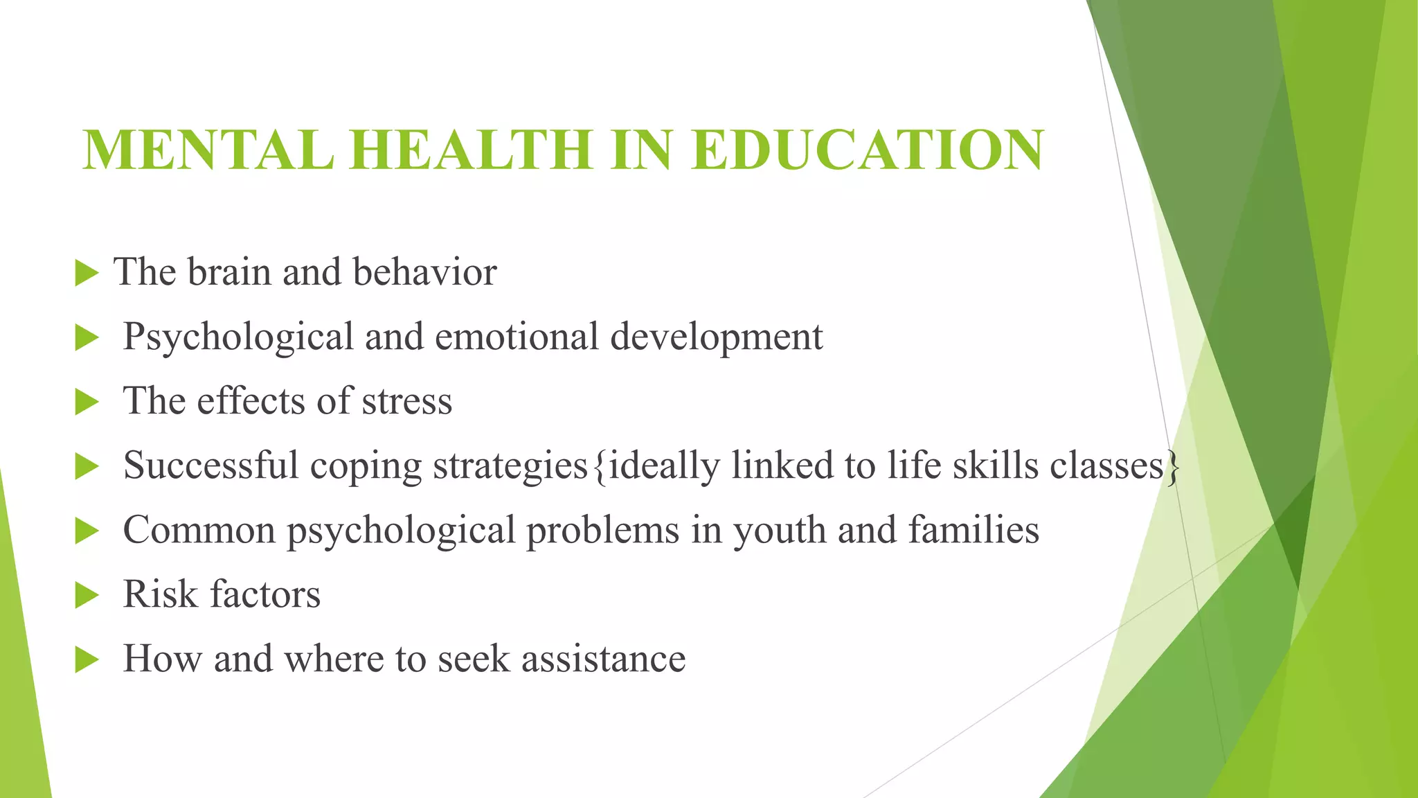Students and teachers mental health by Dr.Shazia Zamir | PPTX