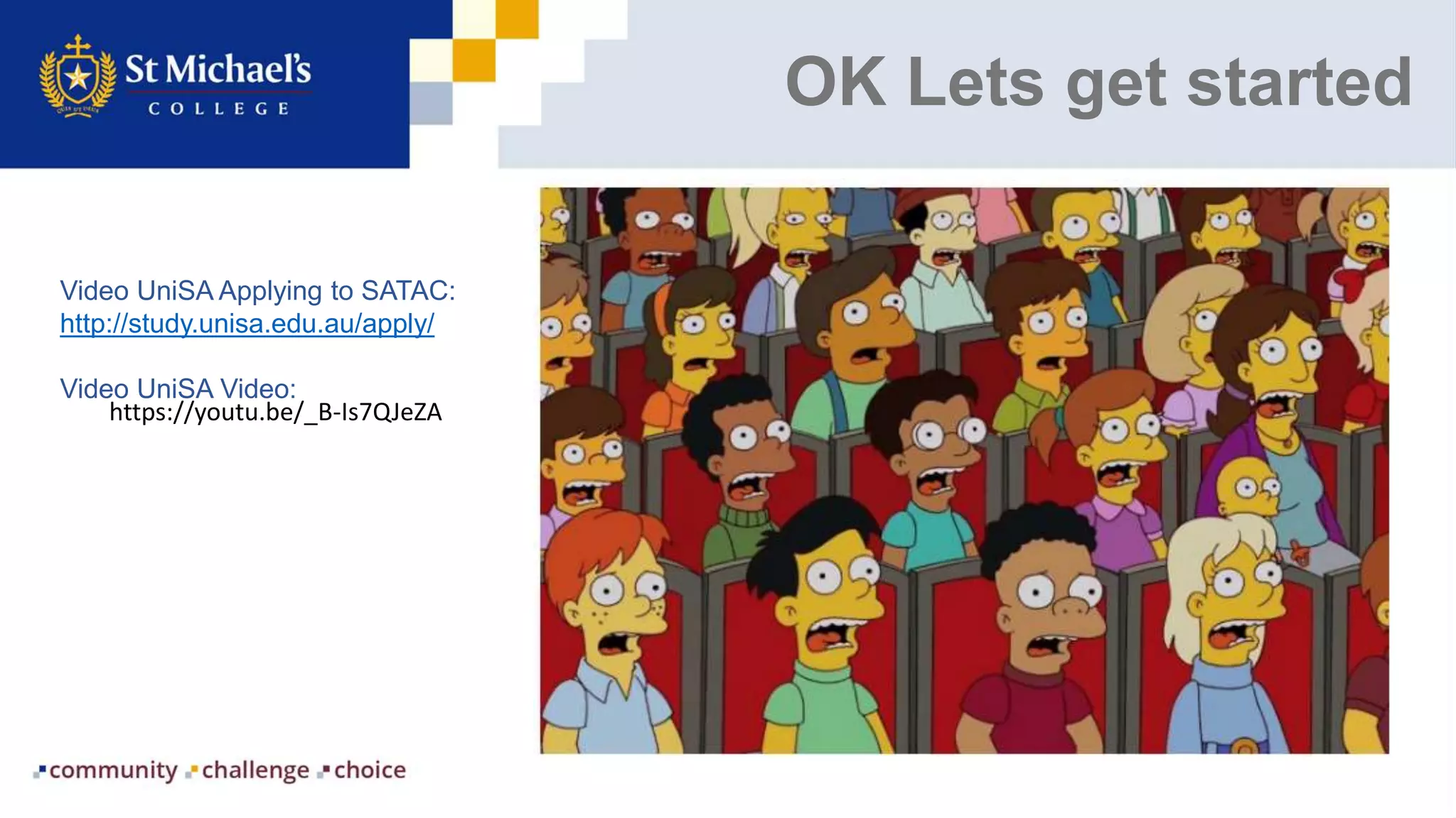 Student SATAC Pathways Presentation | PPT